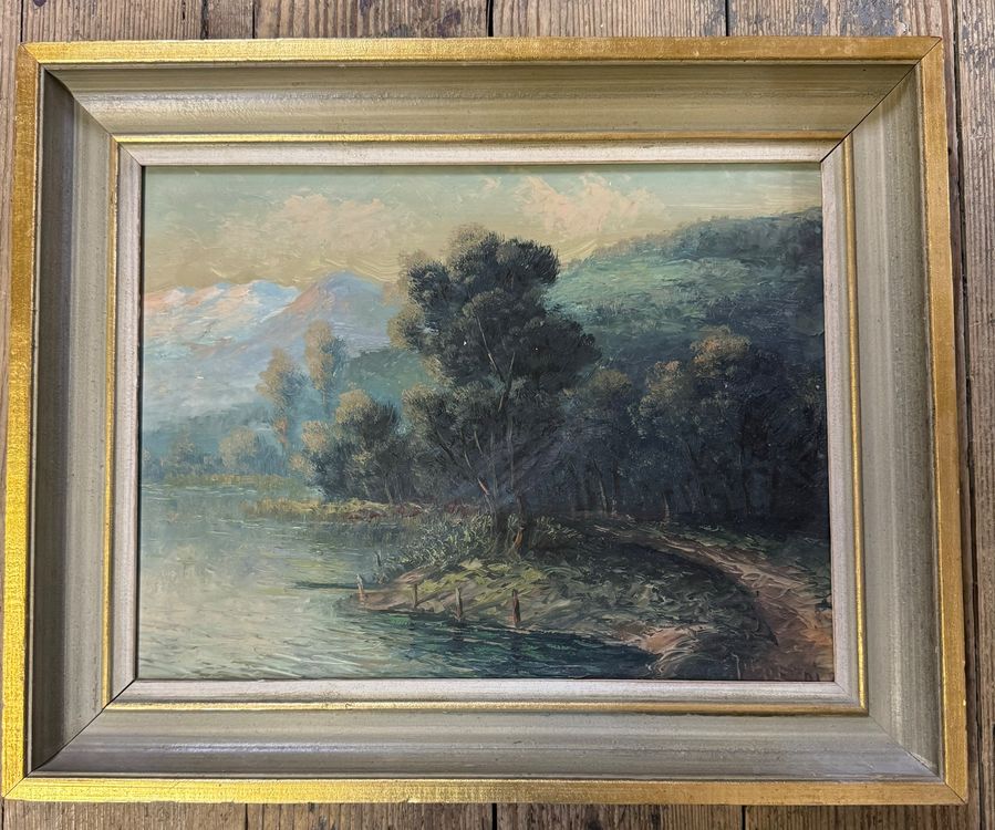 Original gemalte signiert Bild | Kaufen auf Ricardo