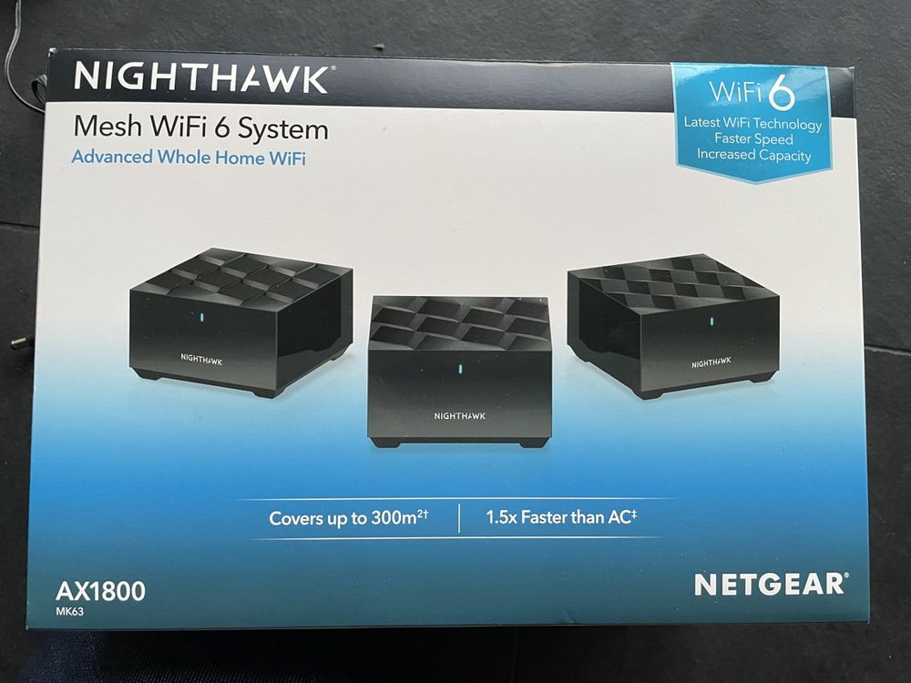 Netgear Nighthawk Mesh WiFi System | Kaufen auf Ricardo Netgear Nighthawk Mesh WiFi System | Kaufen auf Ricardo