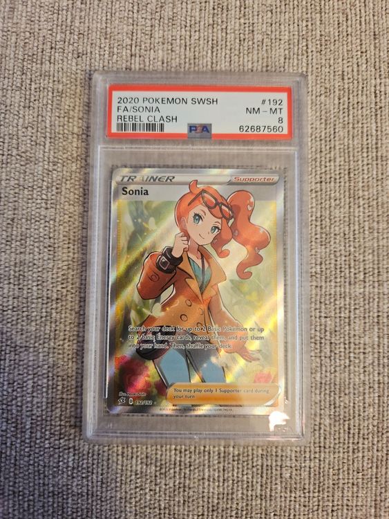 Pokemon - Sonia - #192 - PSA 8 (Neu (gemäss Beschreibung)) in Jonen für ...