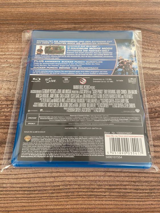 Sucker Punch Extended Cut 2Disc Blu-ray in Top Zustand! (Gebraucht) in ...