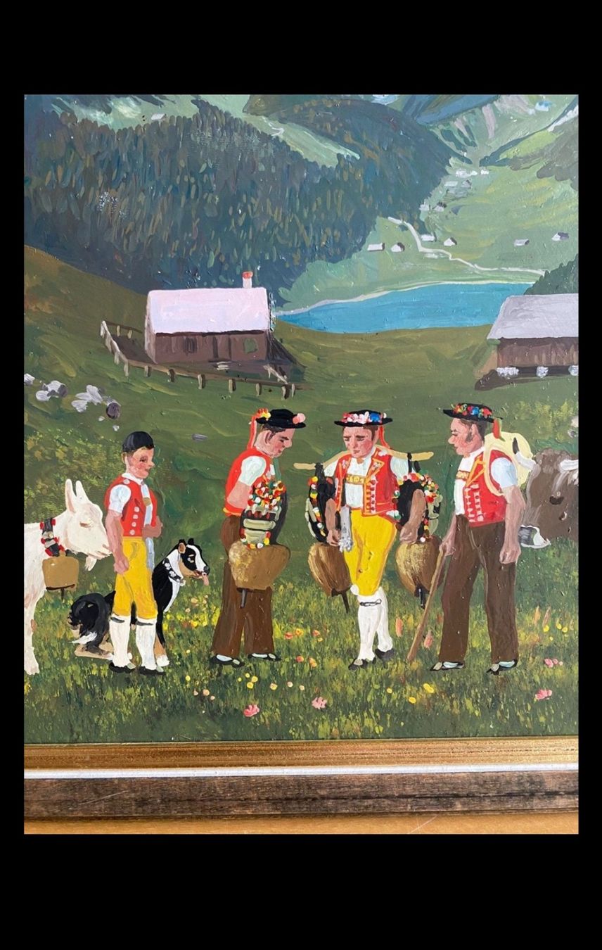 Vetsch Christian „Sennen am Rugguussele Sämtisersee“ (Gebraucht) in ...