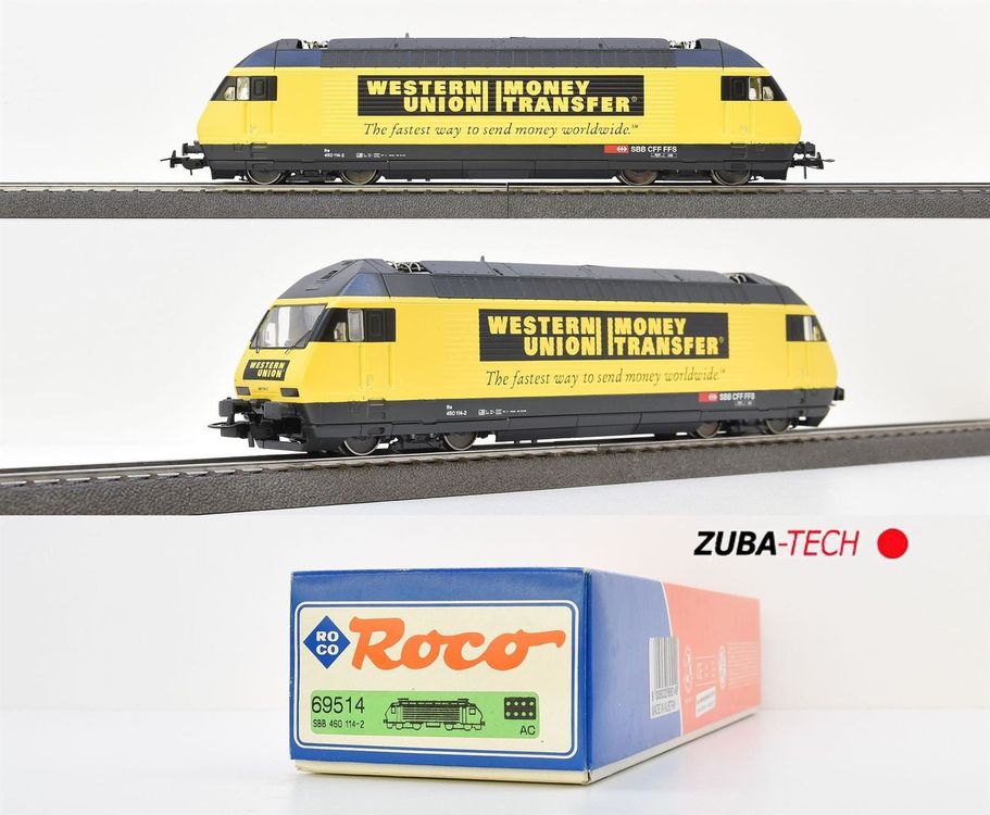Roco 69514 E-Lok Re 460 SBB H0 WS OVP (Gebraucht) in St. Gallen für CHF ...