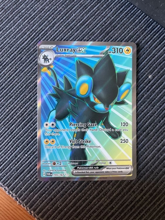 Pokemon Luxray EX Fullart Twilight Masquerade | Kaufen auf Ricardo