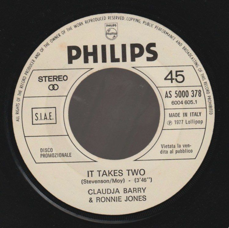 7 " BARRY CLAUDJA & RONNIE JONES / PANDA IT TAKES TWO / VOGL | Kaufen auf Ricardo