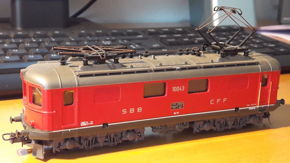LIMA SBB Re 4/4 I 10043, rot, DC analog | Kaufen auf Ricardo