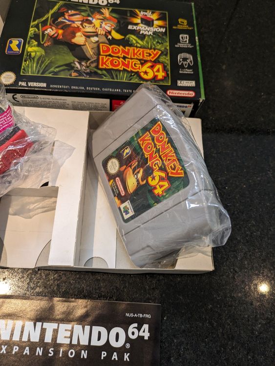 Nintendo 64 Donkey Kong 64 inkl. Expansion Pak | Kaufen auf Ricardo