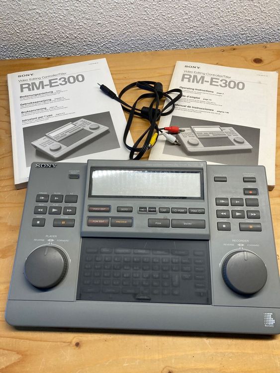 Sony RM-300 Video Editing Controller (Gebraucht) in Kirchberg SG für ...