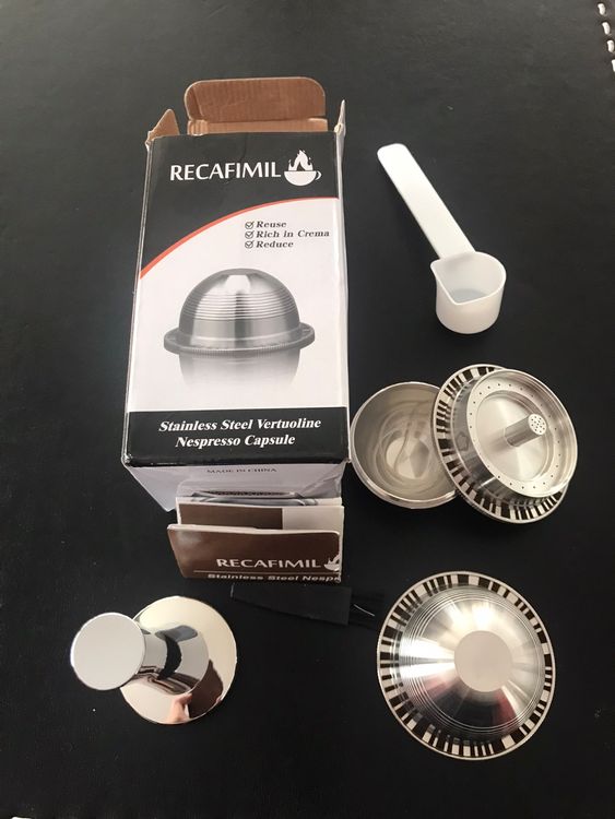 Nespresso Vertuo nachfüllbare Kapseln | Kaufen auf Ricardo