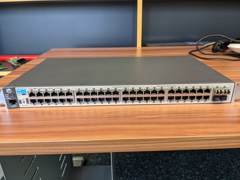 HP 48 Port Switch 2530-48G (Gebraucht) in Kreuzlingen für CHF 200 – mit Lieferung auf Ricardo kaufen