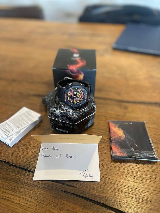 1/250 IFLW x The Dial Artist Casio G Shock Inferno (Gebraucht) in ...