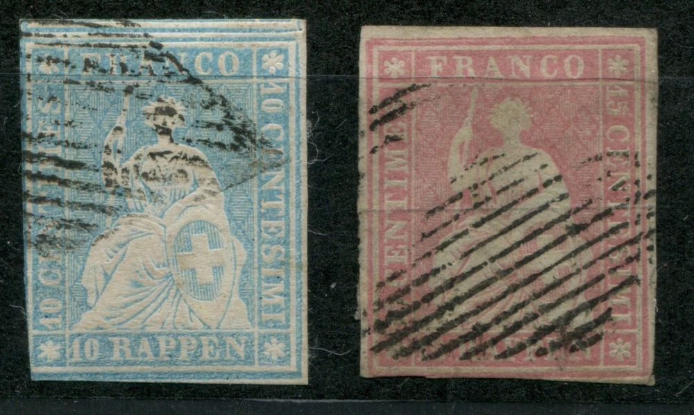 Strubel ZNr 24B + 23Ca Beide mit Befund | Kaufen auf Ricardo