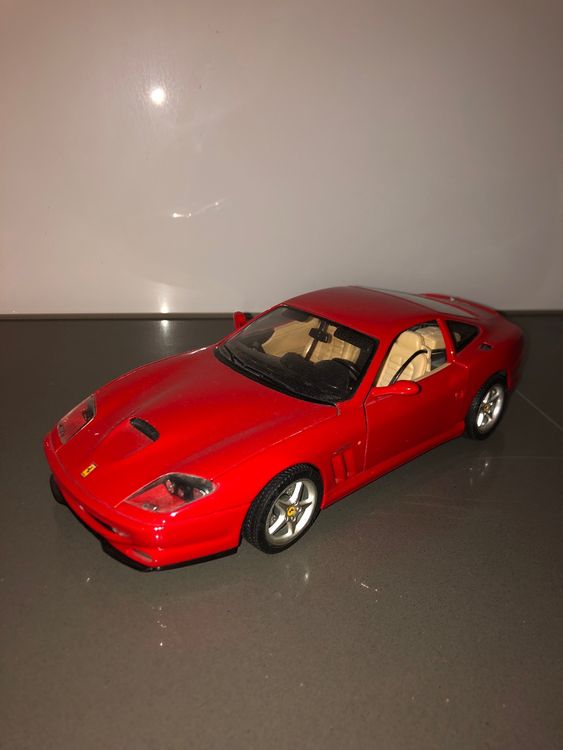 Ferrari 550 maranello 1996 1/18 (Gebraucht) in Dürrenäsch für CHF 25 – mit Lieferung auf Ricardo ...