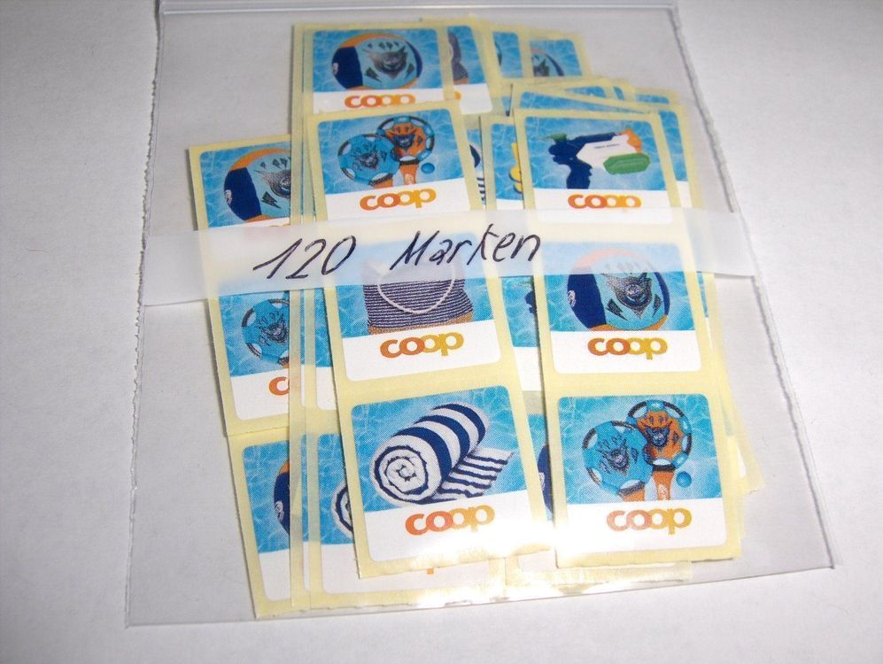 Coop Hello Summer - 120 Stickers (Neu und originalverpackt) in ...