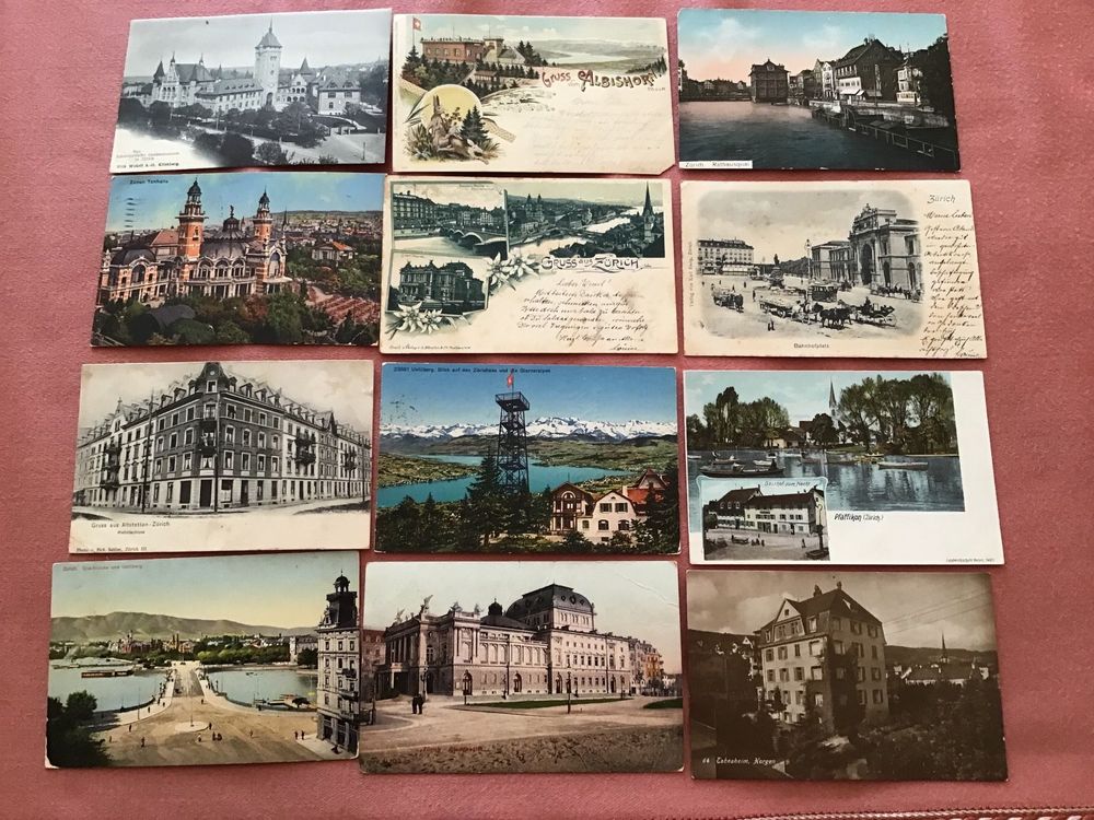 Alte Postkarten. 84 Stück | Kaufen auf Ricardo