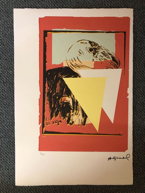 Andy Warhol, Geier, 31/100 | Kaufen auf Ricardo