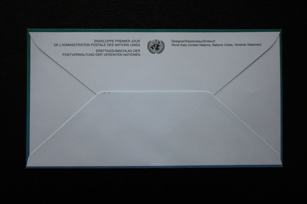 UNO Briefmarken-Brief, INSEKTEN Gefährdete Arten, FDC 2009 (Gebraucht ...