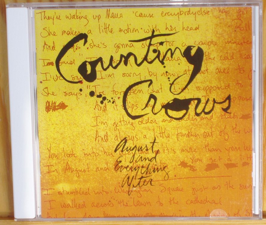 COUNTING CROWS : August and everything after (Gebraucht) in Boussens ...