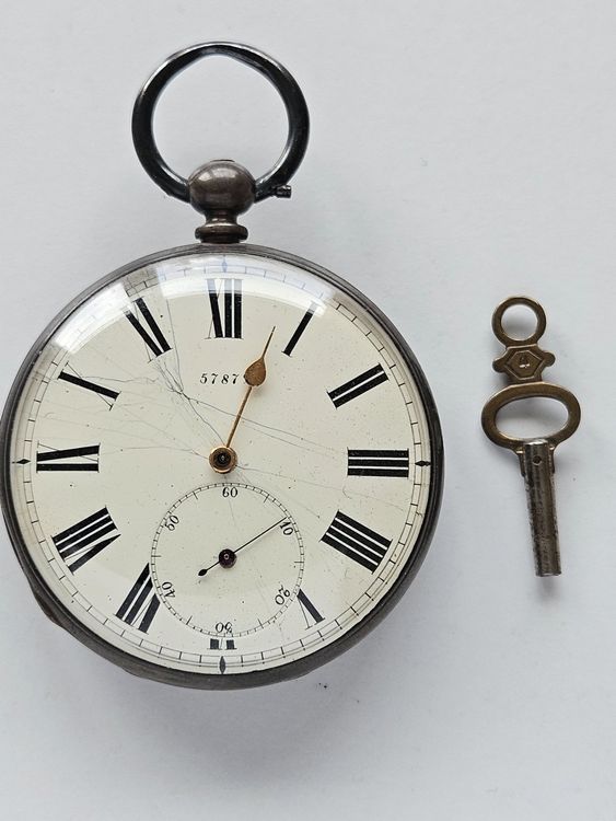 57 Taschenuhr Chronometer Silber Fine Silver Patent Lever (Defekt) in Berikon für CHF 9 – mit ...