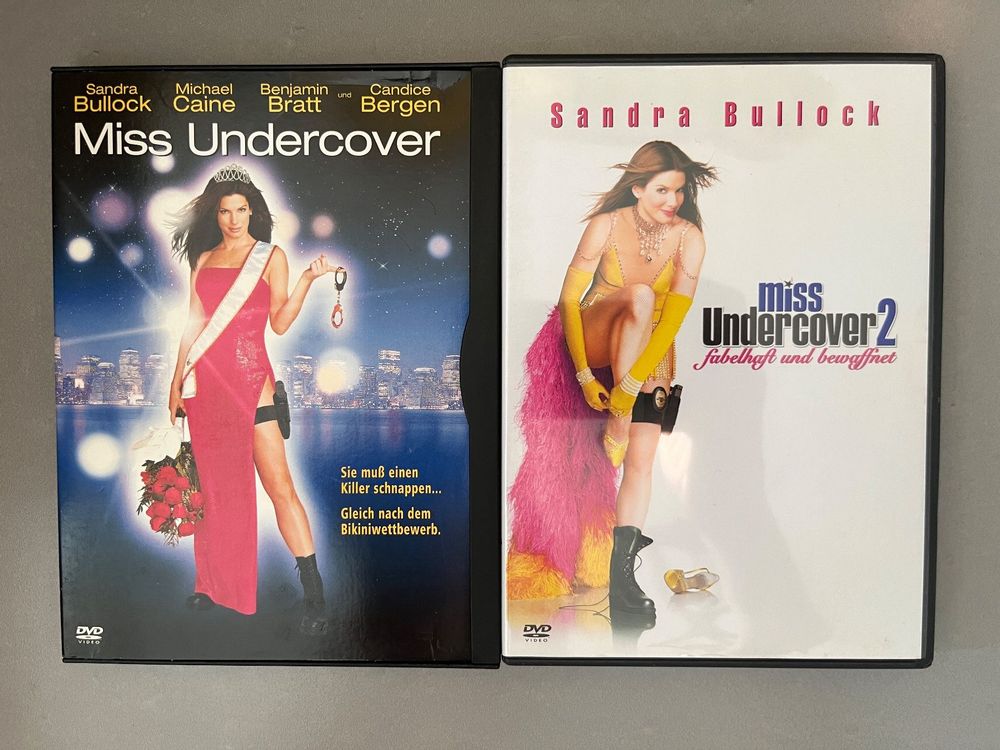 Miss Undercover 1 & 2 DVD 📀 (Neu (gemäss Beschreibung)) in Sierre für ...