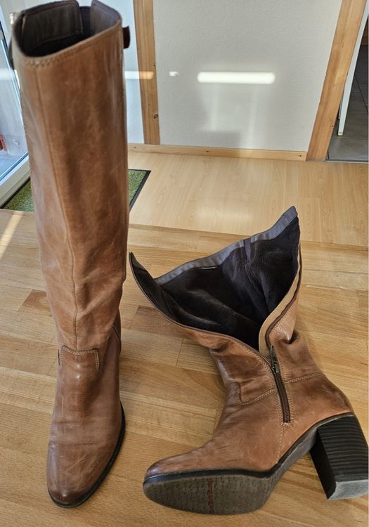 Tamaris Lederstiefel (Gebraucht) in Laupen ZH für CHF 40 – mit Lieferung auf Ricardo kaufen