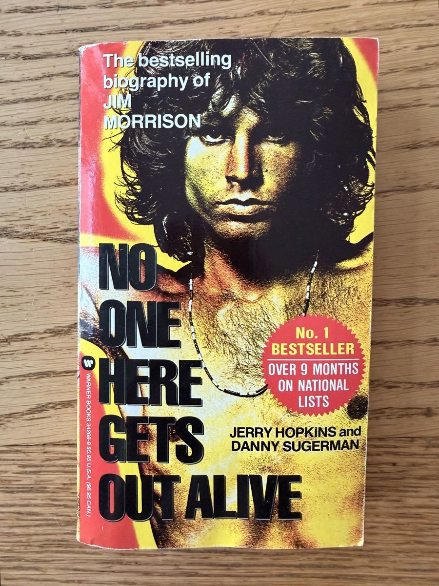 No One Hete Gets Out Alive - The Doors Biographie Book Engl. (Gebraucht ...