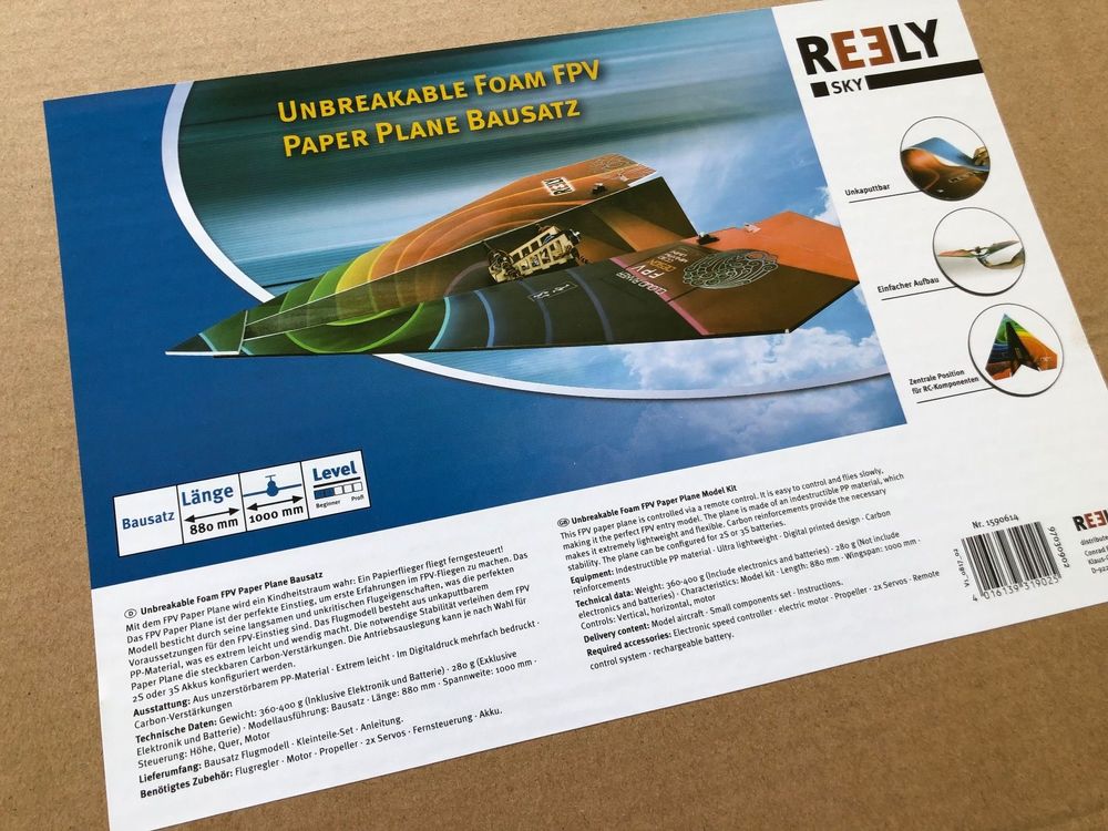 Reely unbreakable Foam FPV (Neu und originalverpackt) in Nürensdorf für ...