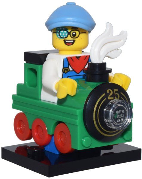 Lego 71045 Minifiguren Serie 25 Train Kid (col25-10) (Neu (gemäss ...
