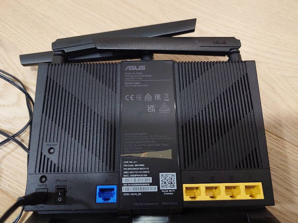 Asus 4G-AX56 LTE router (Gebraucht) in Einsiedeln für CHF 25 – mit ...