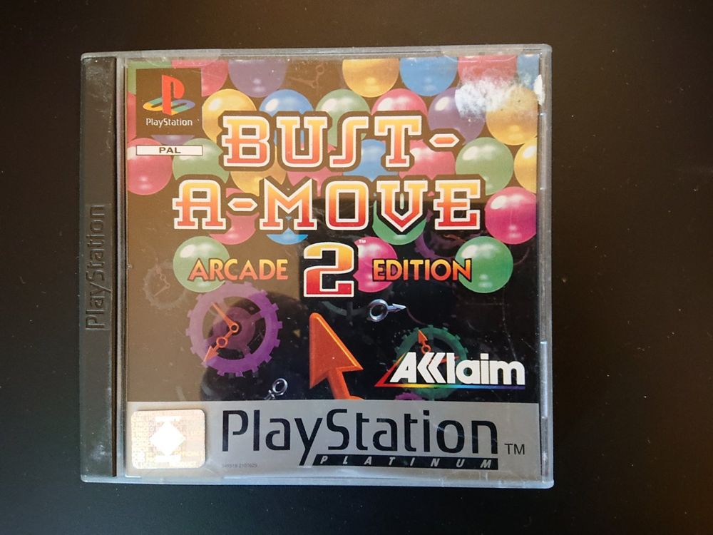 Playstation 1 PS1 - Bust-A-Move Arcade 2 Edition Bust a Move | Kaufen ...