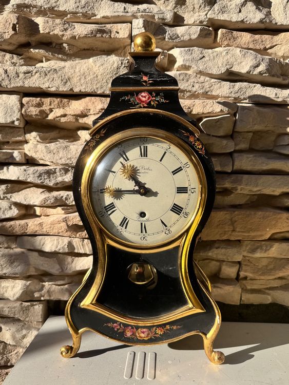 Superbe pendule neuchâteloise "Ch. Barbier Geneve" (D'occasion) à Erde ...