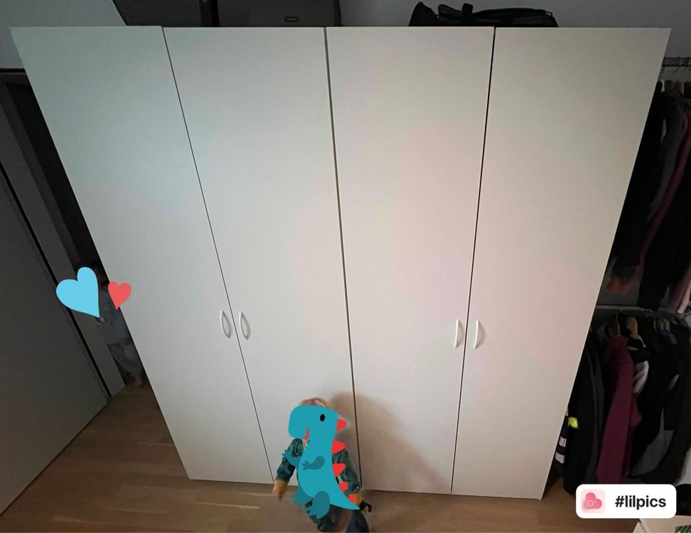 Grosser Kleiderschrank mit viel Stauraum, Top Zustand (Gebraucht) in Mettmenstetten für CHF 75 ...