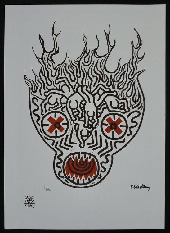 KEITH HARING LITHOGRAPHIE (Gebraucht) in Gersau für CHF 99 – mit ...
