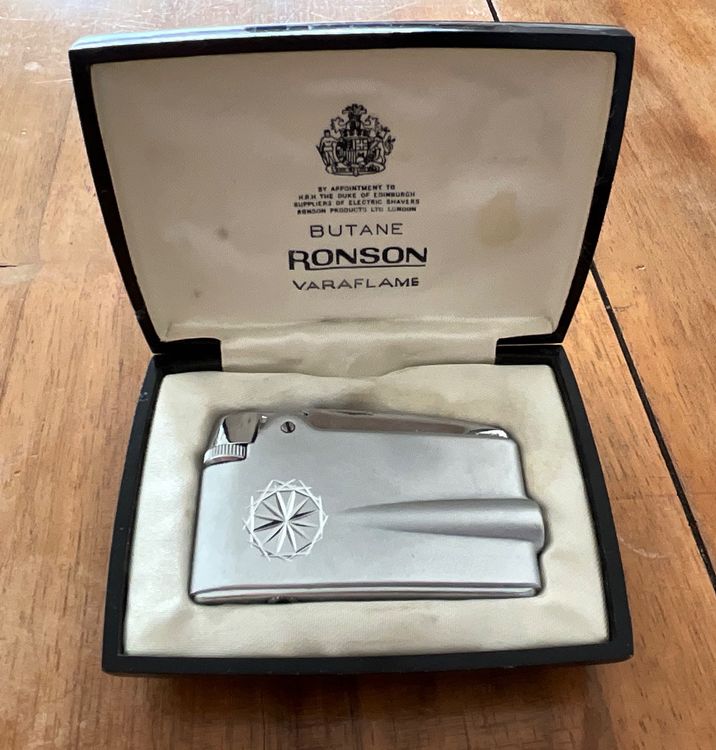 Ronson Feuerzeug, Gas, mit originaler Box (Gebraucht) in für CHF 52 ...