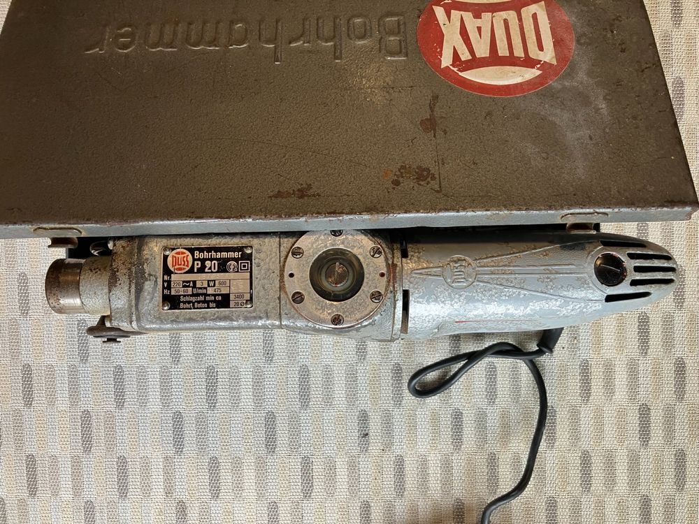 Duss Duax Bohrhammer PE20, elektrisch, Stahl & Beton (Gebraucht) in ...