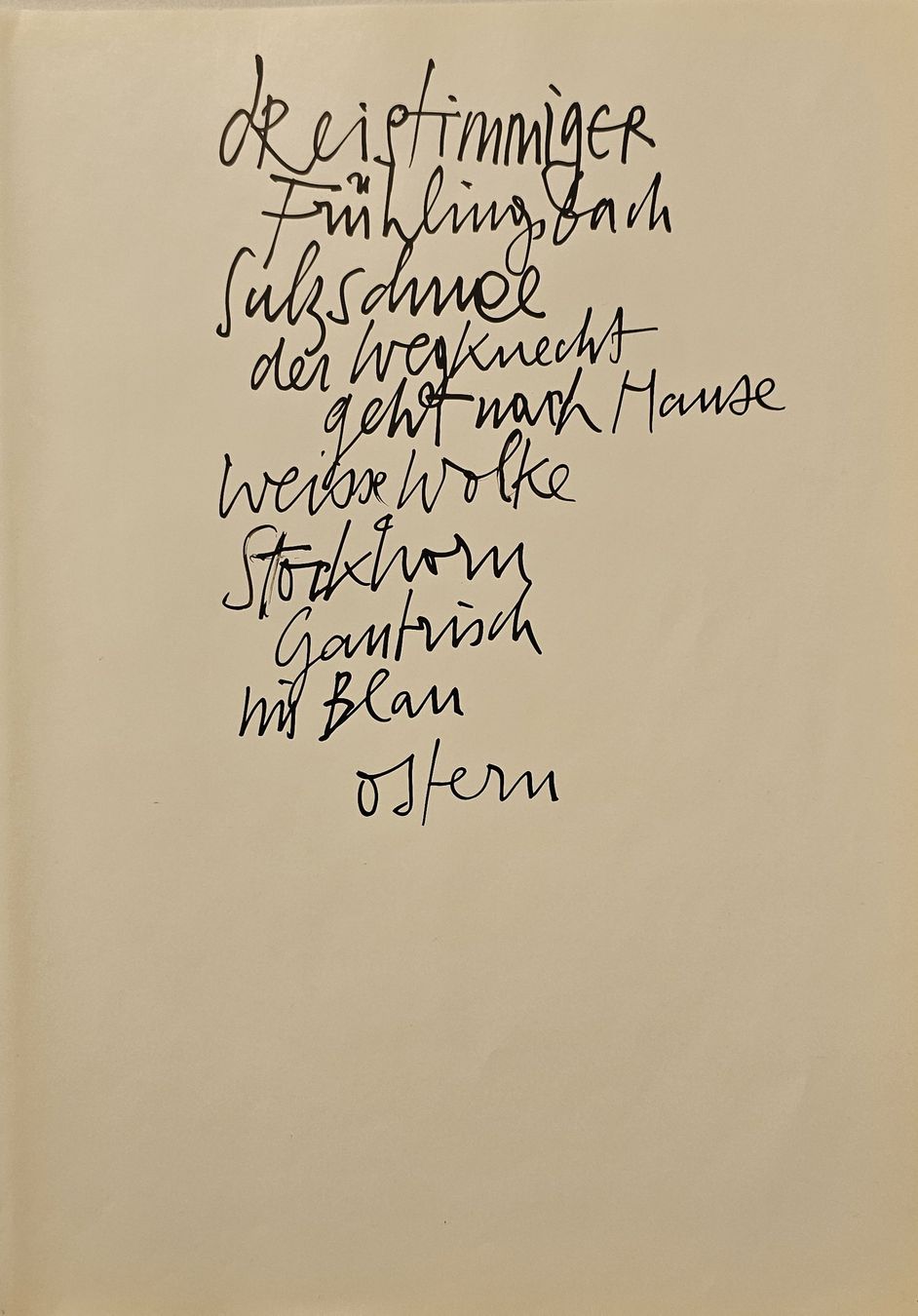 Rudolf Mumprecht Original 33x23cm (Gebraucht) in Emmenbrücke für CHF 99 ...