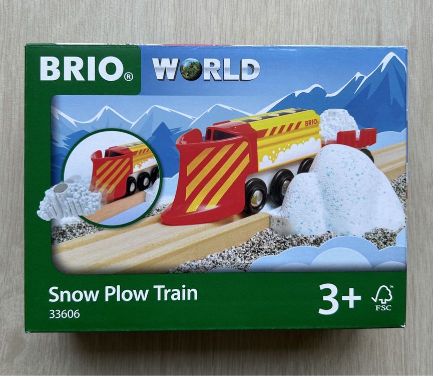 BRIO Train Chasse-Neige + Wagon + Rail (Neu (gemäss Beschreibung)) in ...