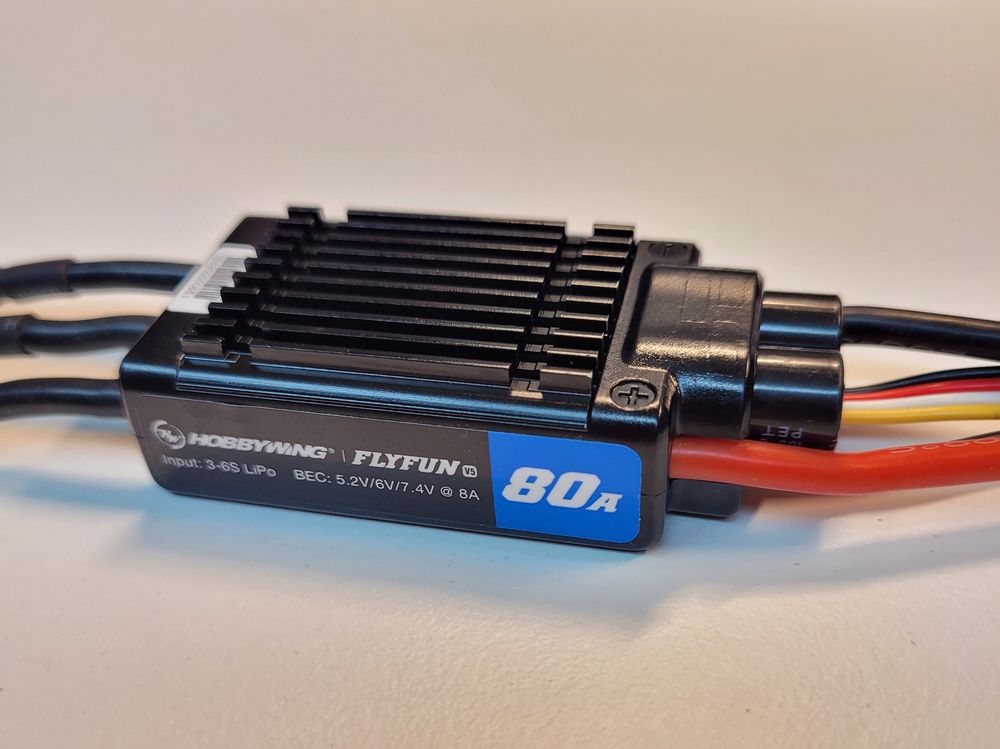 ESC Hobbywing Flyfun 6S 80A V5 + BEC (D'occasion) à Collex pour CHF 45 ...