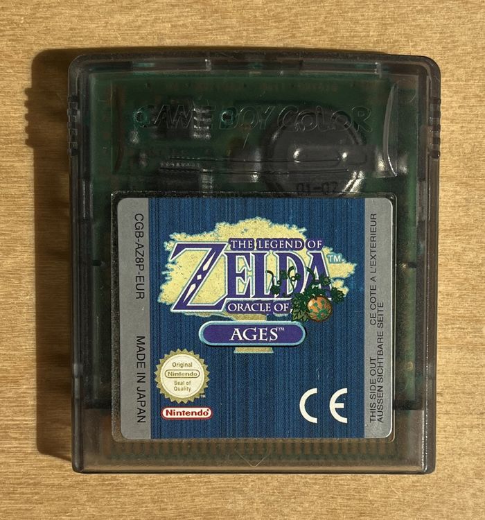 Zelda Oracle of Ages Game Boy Color Deutsch (Gebraucht) in Dornach für ...