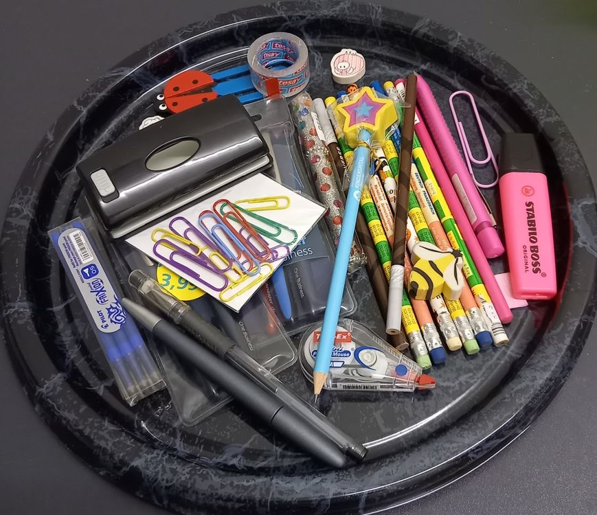 KLEINES *BÜRO - SET* NICHT NUR FÜR MÄDCHEN; UNTERLAGE 33CM | Kaufen auf ...