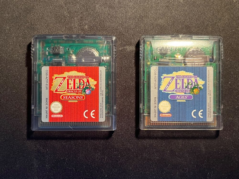 The Legend of Zelda Oracle of Seasons & Ages Gameboy | Kaufen auf Ricardo