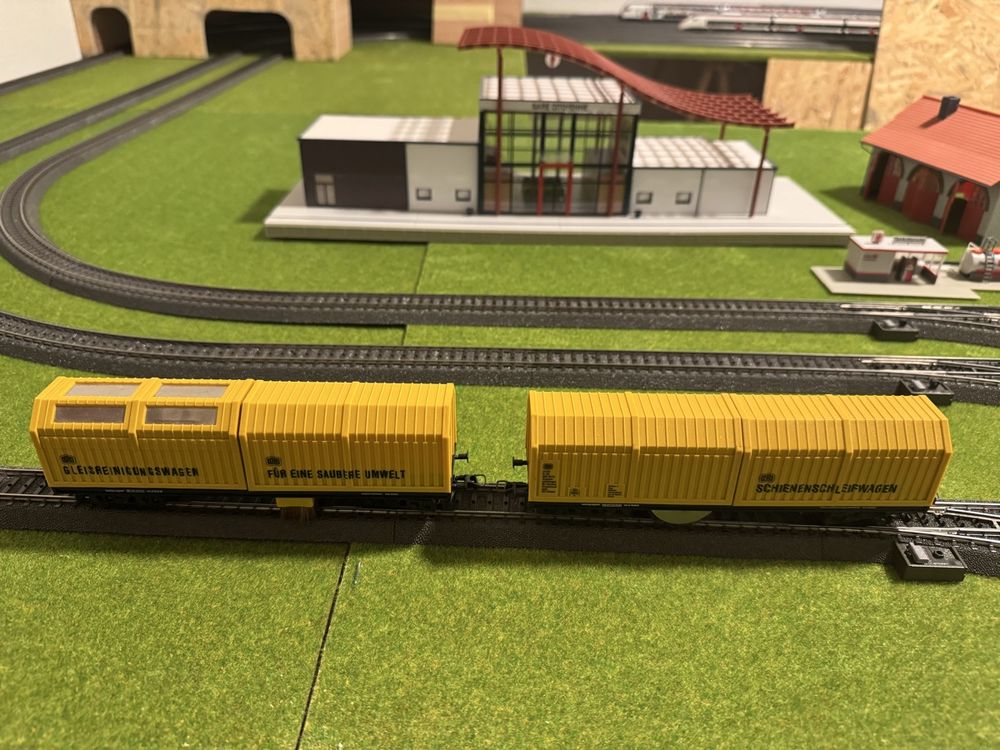 LUX-Modellbau - Wagons aspirateur (8830) et nettoyeur (9136) (D ...