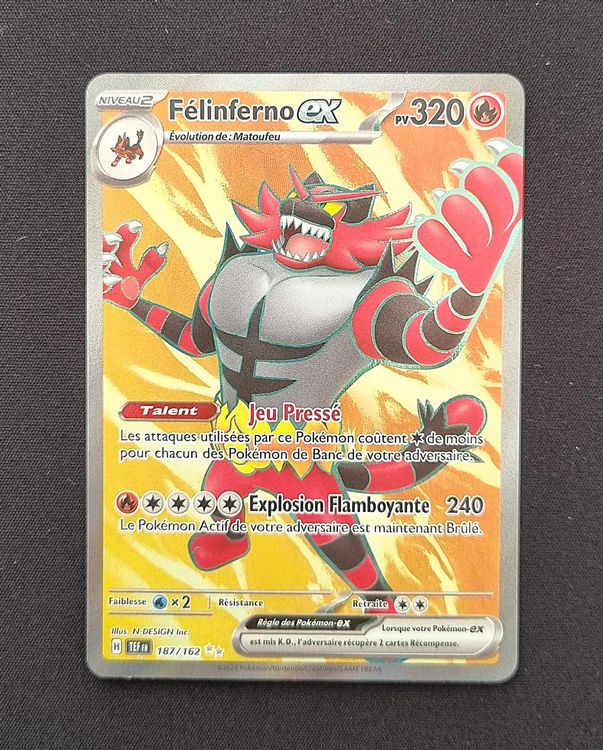 Félinferno ex 187/162 - Forces Temporelles - EV05 - FR (Neuf (Voir ...