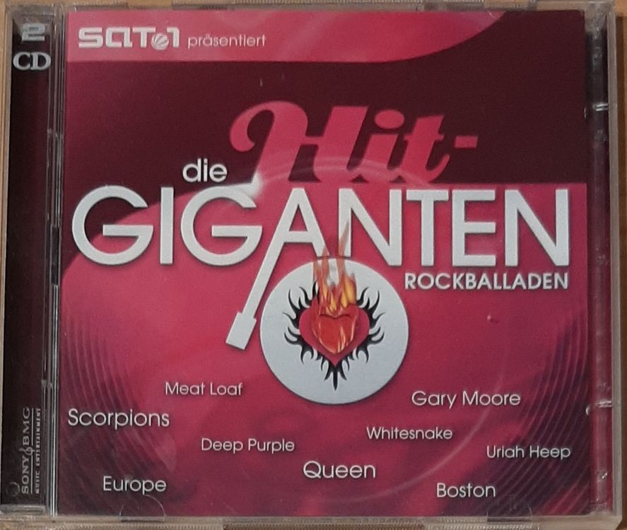 Die Hit Giganten - Rockballaden, 2CD Hit Compilation 2006 (Gebraucht ...