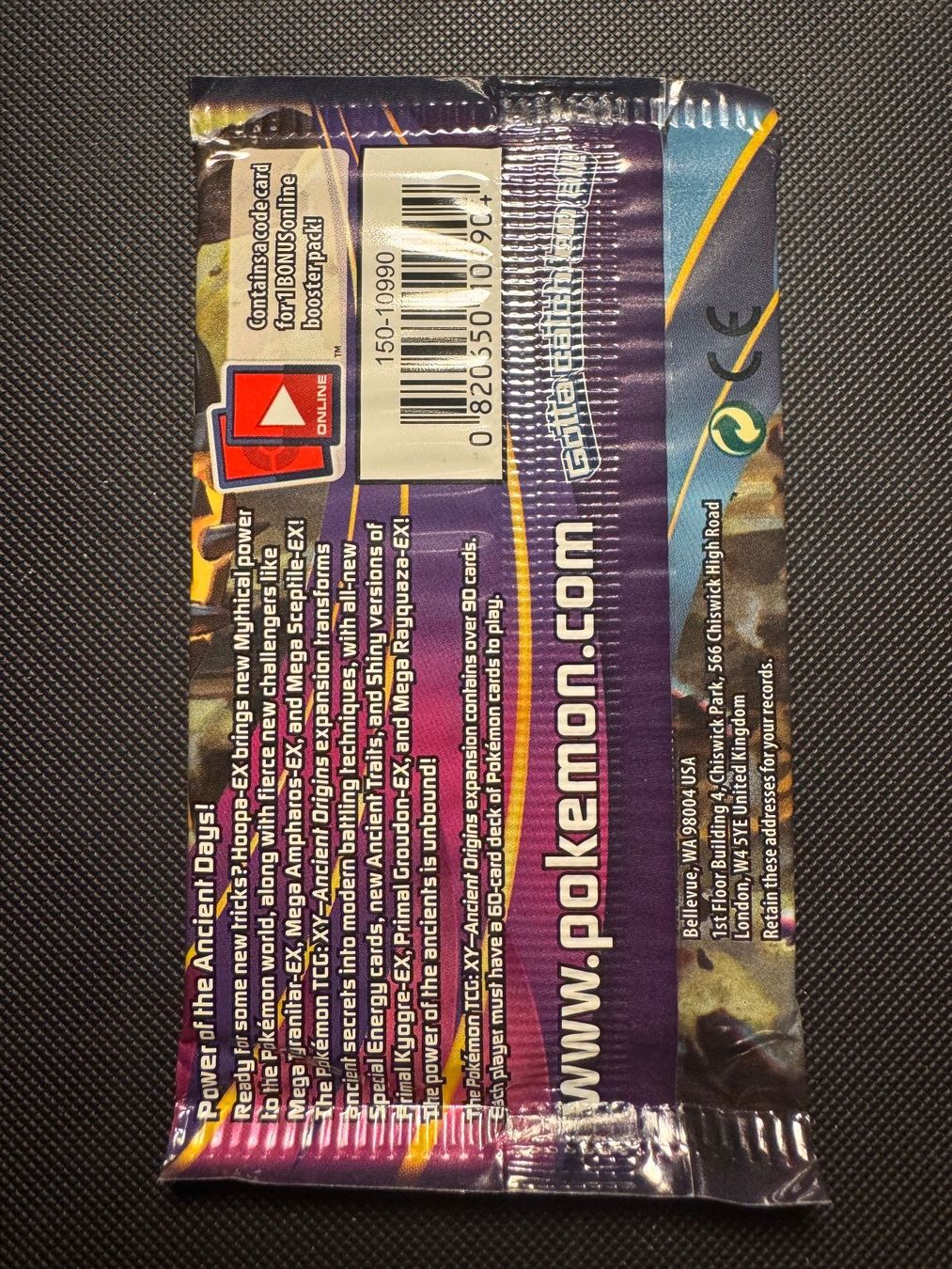 Pokemon XY Ancient Origins Booster OVP ENG (Neu und originalverpackt ...