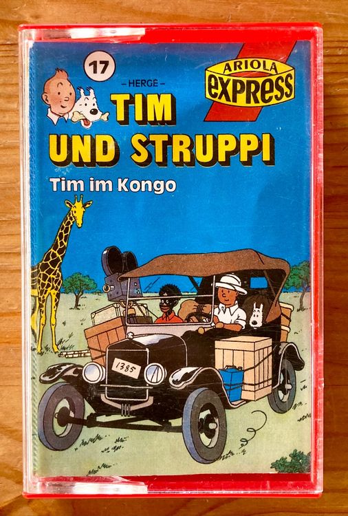 Rarität: Tim und Struppi - Tim im Kongo (1987) (Gebraucht) in Zürich ...