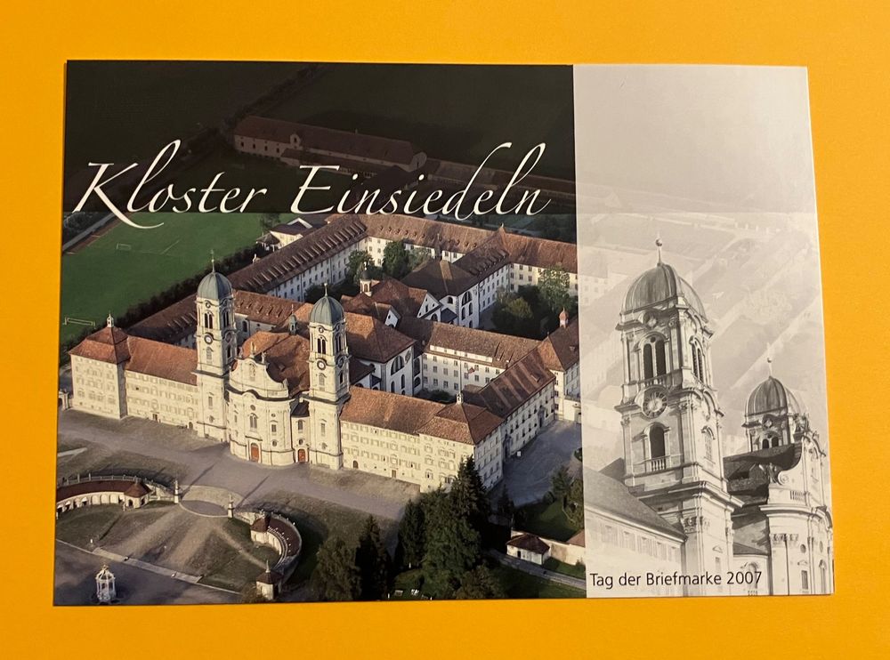 Karte Kloster Einsiedeln 2007 gestempelt (Gebraucht) in Aarau für CHF 0.8 – mit Lieferung auf ...