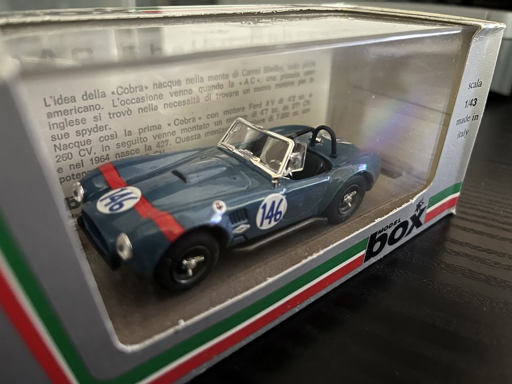 AC Shelby Cobra. 1:43 Modelbox (Neu und originalverpackt) in Rümlang für CHF 7 – mit Lieferung ...