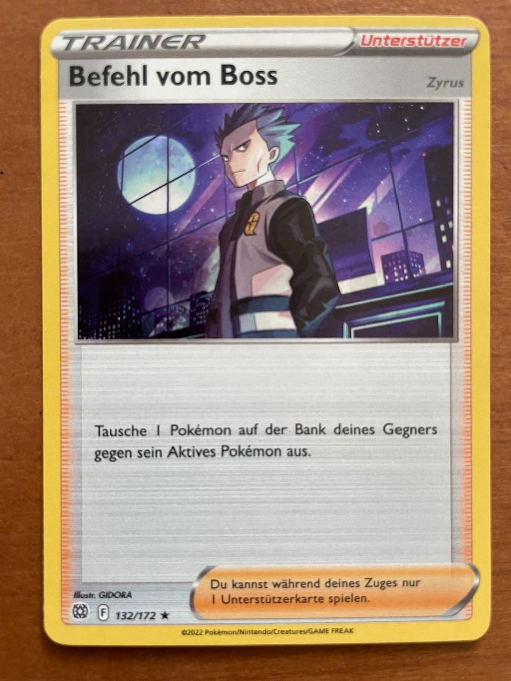 Pokemon Befehl vom Boss Holo (Versand gratis) (Neu (gemäss Beschreibung ...