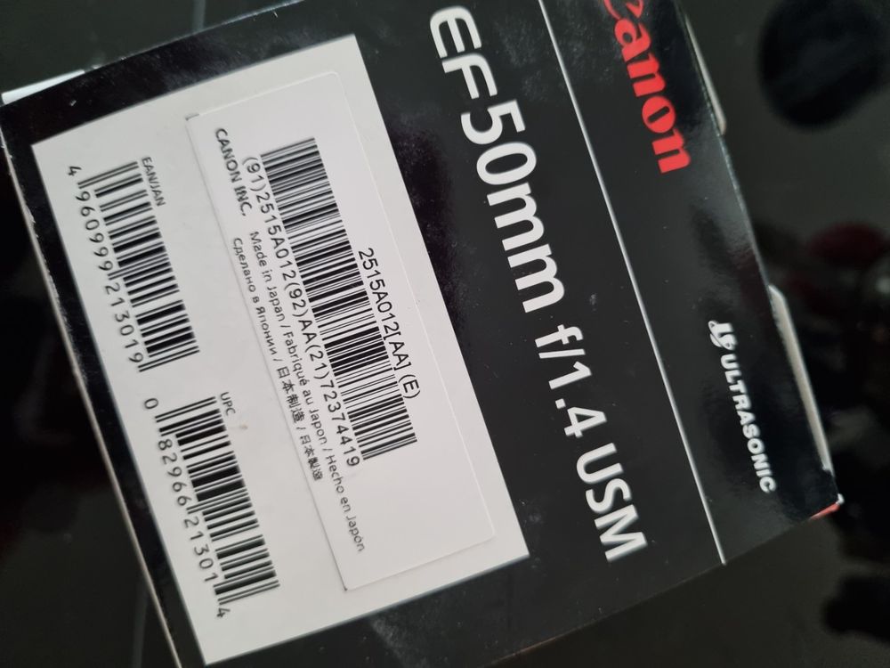 Objektiv Canon Ultrasonic 50mm 1.4 USM | Kaufen auf Ricardo