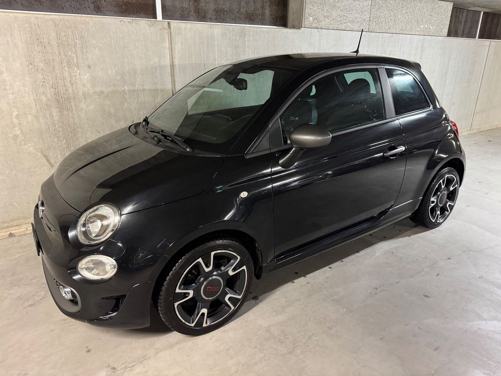 Fiat 500 S 105 Ps TwinAir Leder El paket LCD DAB Navi Alu (Gebraucht ...
